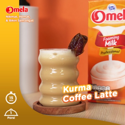 Resep Kurma Coffee Latte
